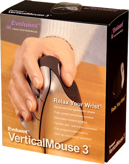 VerticalMouse 3 by Evoluent - Detailed Product Description